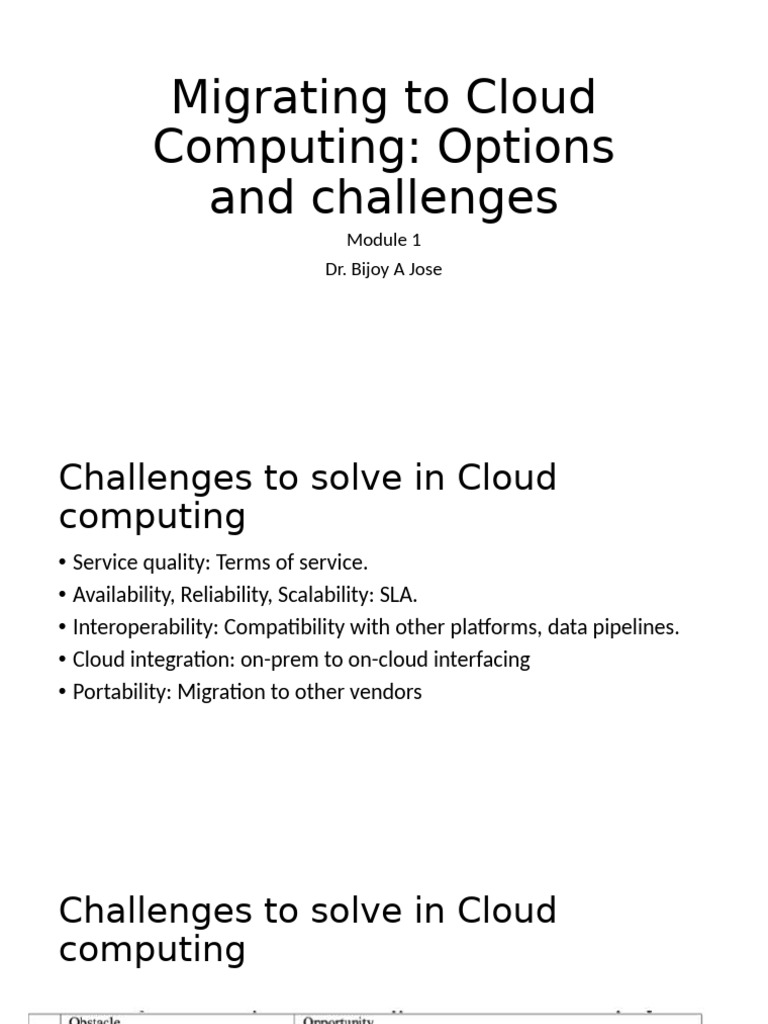 2 CloudComputing Challenges | PDF