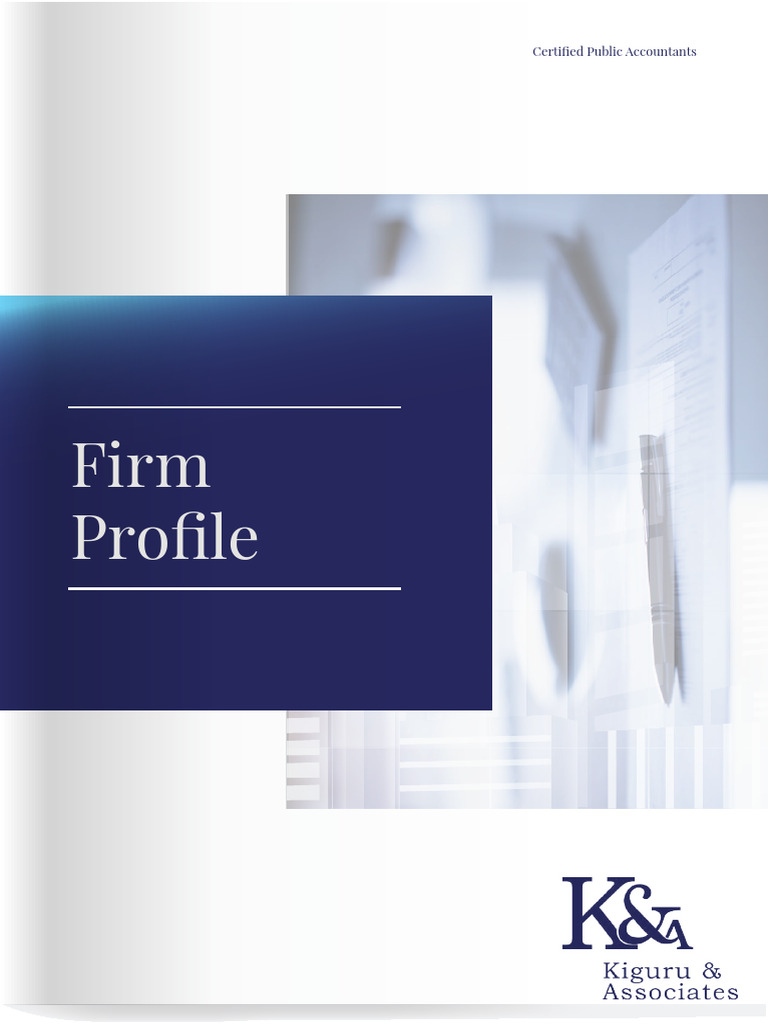 Kiguru Associates Firm Profile 1 | PDF | Audit | Taxes