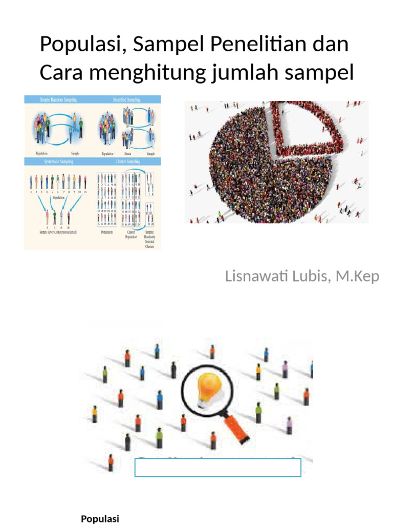 Contoh Populasi dan Sampel Penelitian | PDF