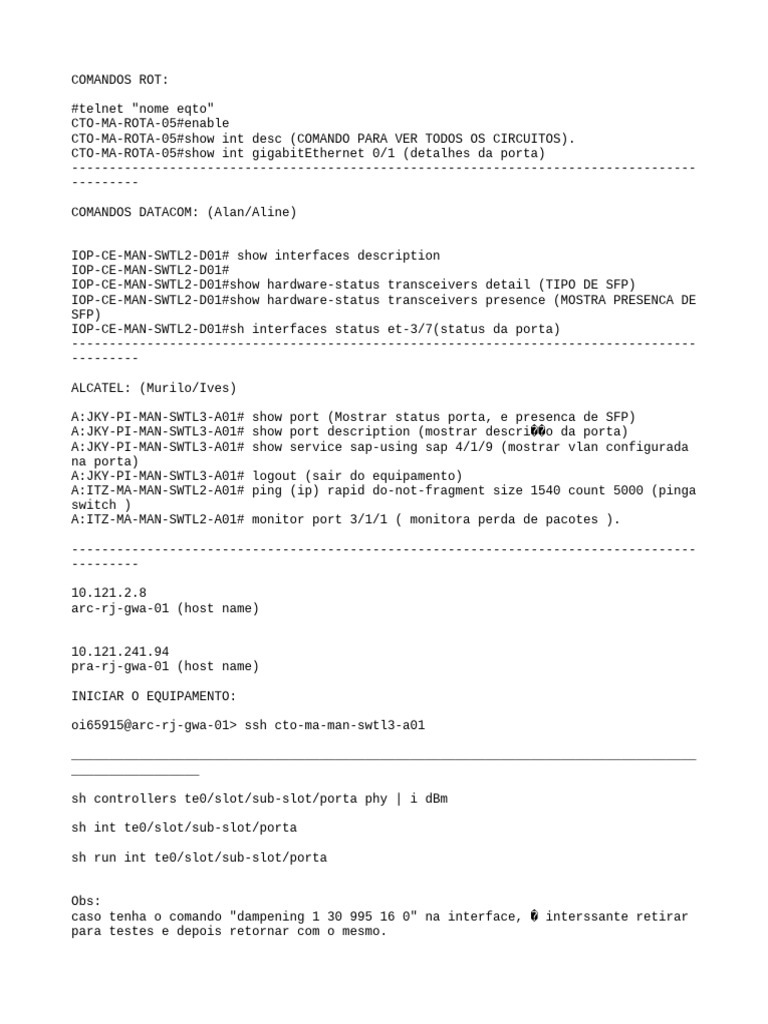 COMANDOS RMS | PDF | Digital Technology | Internet Standards