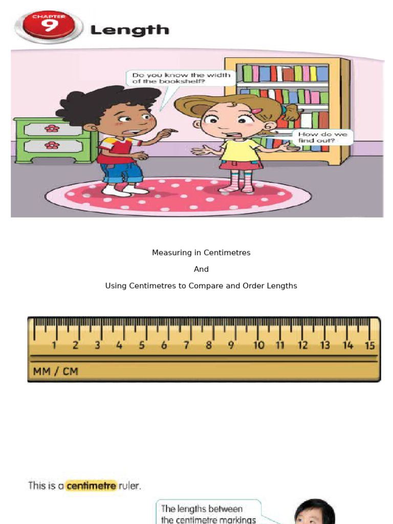 Measuring in Centimetres | PDF