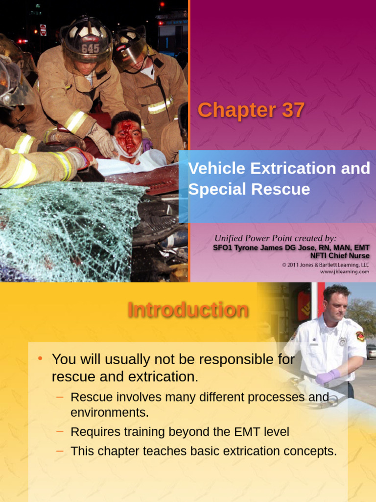 Vehicle Extrication Safety and Techniques | PDF | Safety | Occupational ...