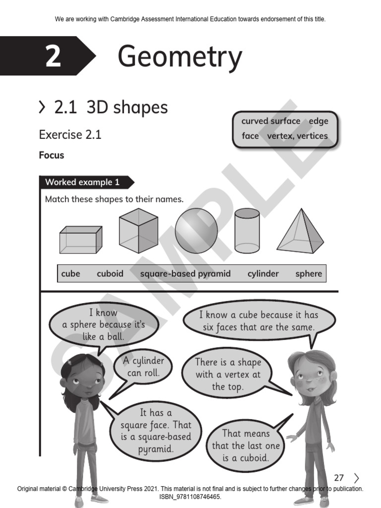 Grade 2 Geometry: 2D and 3D Shapes | PDF | Shape | Symmetry