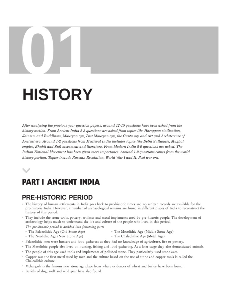 Ancient India: Pre-Historic Overview | PDF | Vedas | Indian Religions