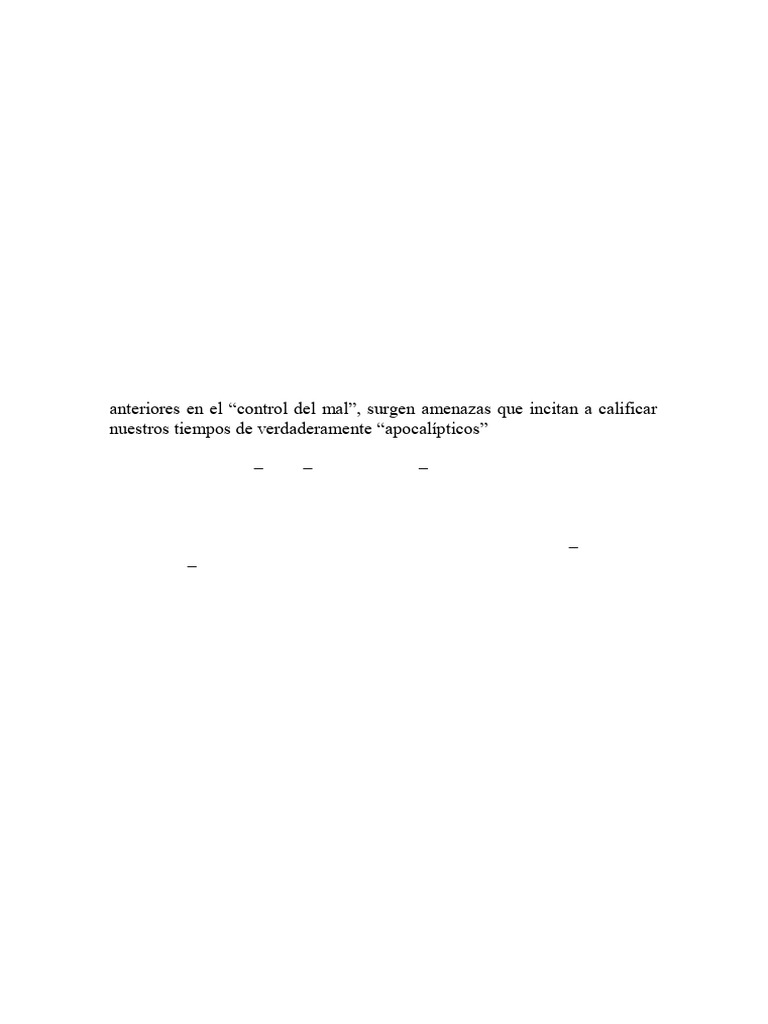 Concepciones del Mal en el Siglo XXI | PDF | Mal