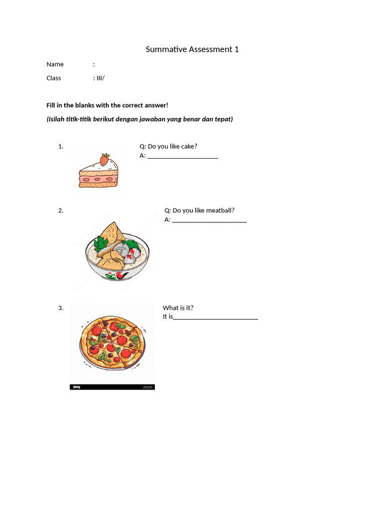 Summative Assessment 1 | PDF
