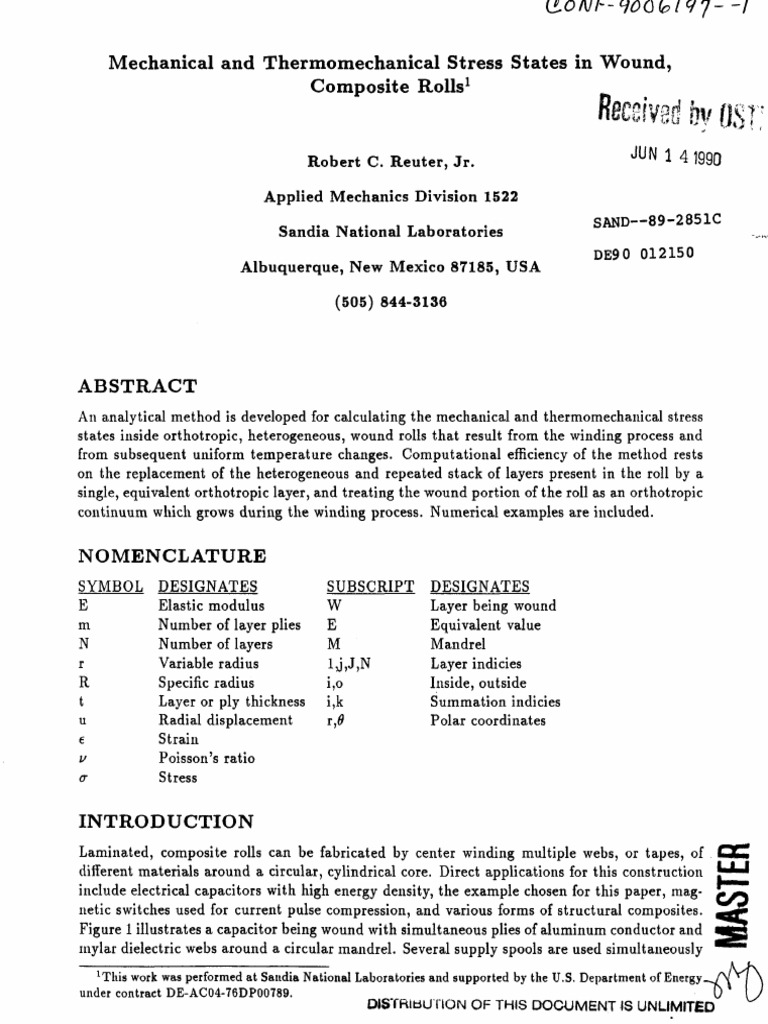 Reuter - Unknown - Mechanical and Thermomechanical Stress States in ...
