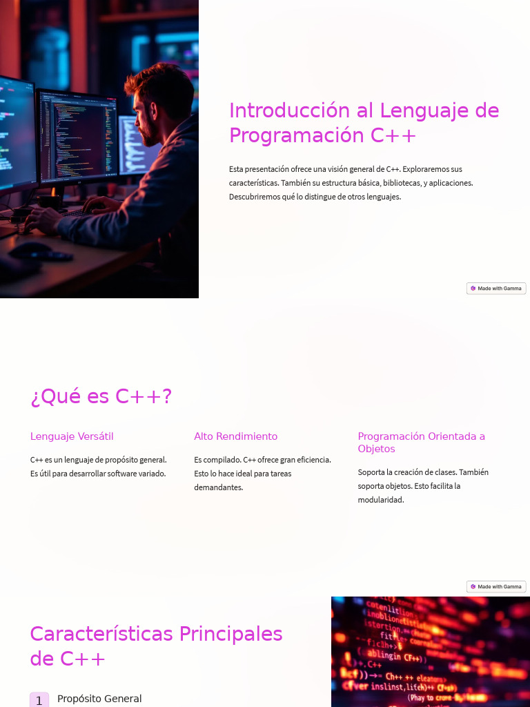 Introduccion Al Lenguaje de Programacion C | PDF | C ++ | Lenguaje de programación