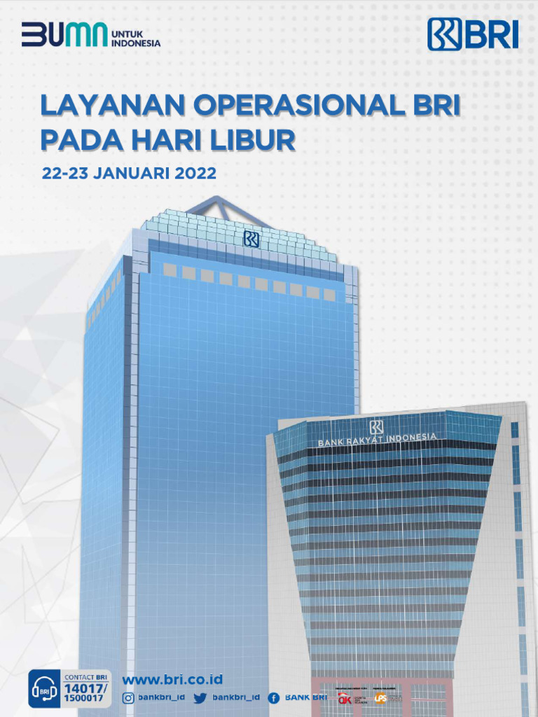 UKER OPERASIONAL BRI TGL 22-23 JANUARI 2022 | PDF