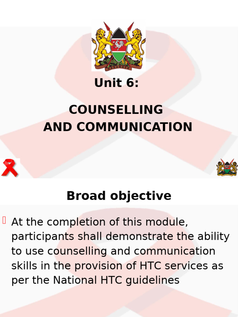 Counselling and Communication Skills Guide | PDF | Counseling ...