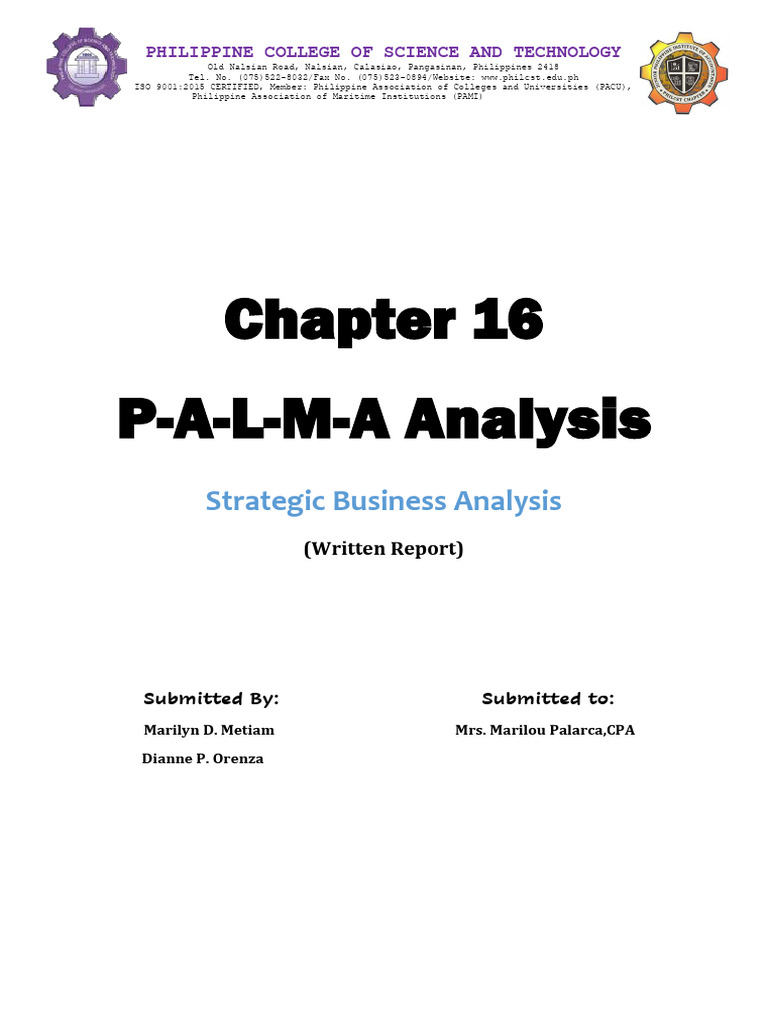 SBA Chapter 16 Written Report | PDF | Economies