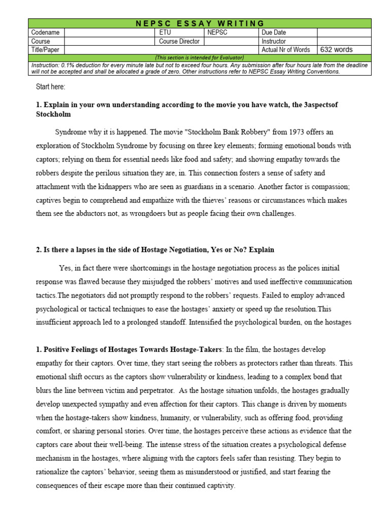 Mercado-ESSAY FORMAT & Convention As of 10 Aug 23 | PDF | Empathy | Fear