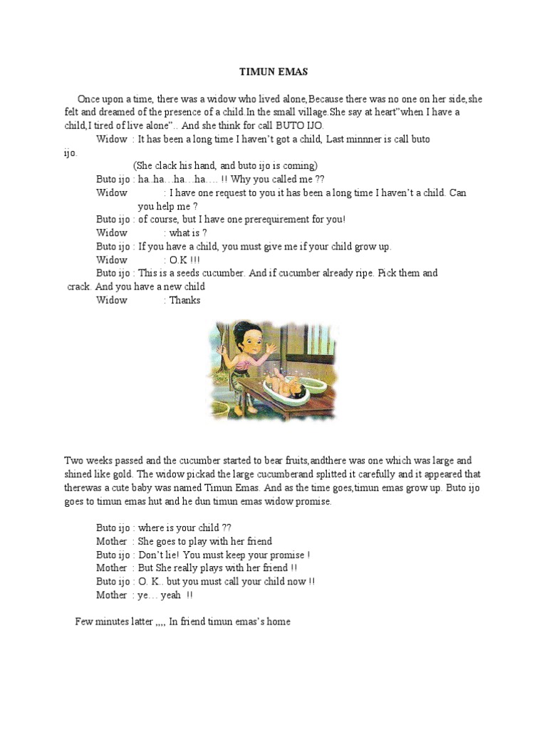 Timun Emas | PDF