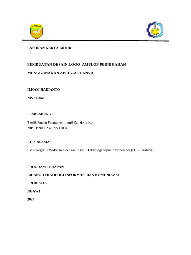 Ilham Hadianto Terbaru Enam Belas Selesai Anjay | PDF