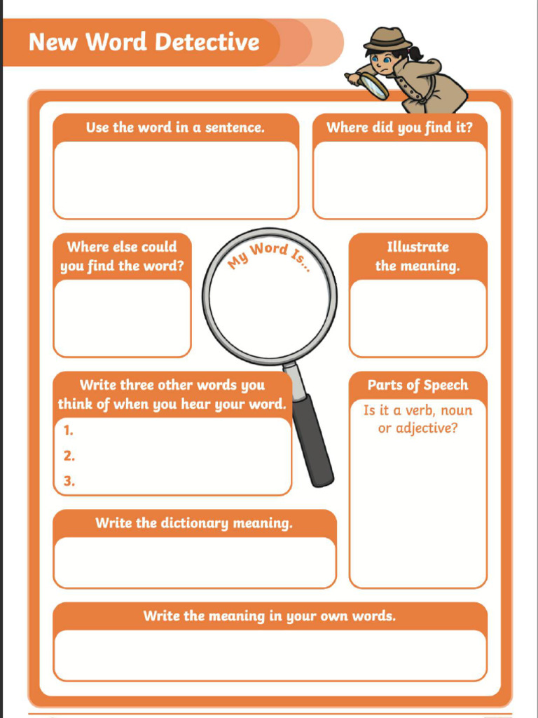 Vocabulary Detective | PDF