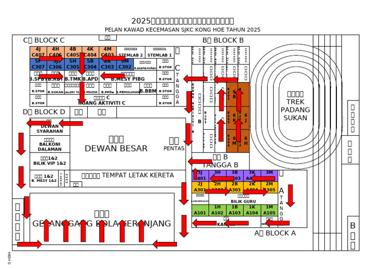 018 Pelan Laluan Kecemasan | PDF