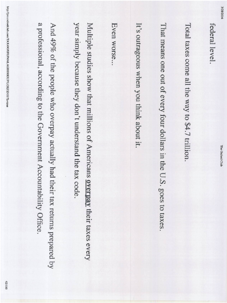 Consumer Rebate Program - Oxford Club Part #2 | PDF