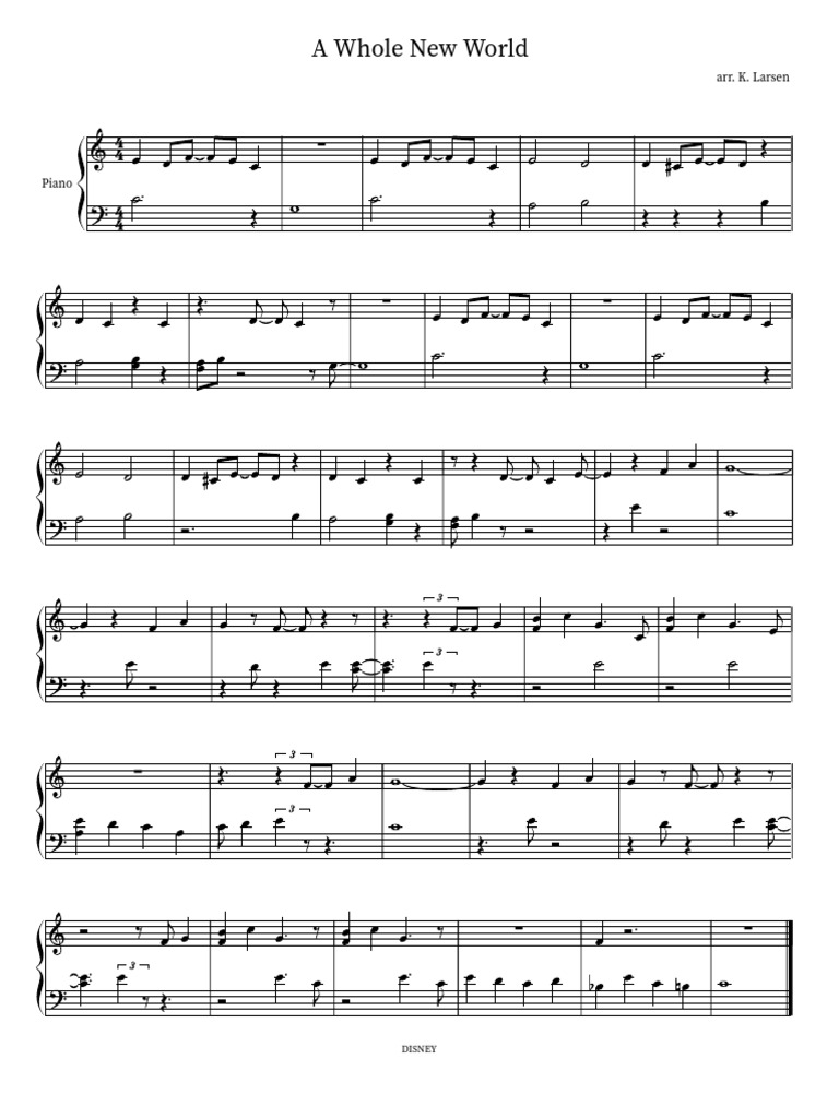 A Whole New World | PDF