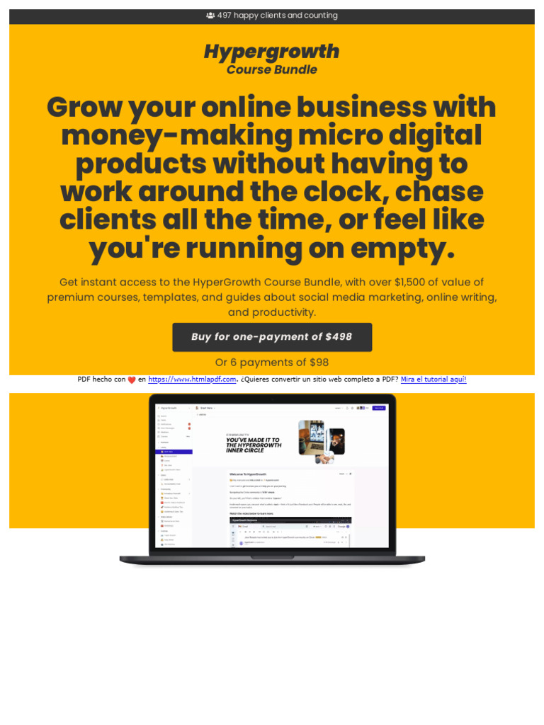 PAGINA DE hypergrowth_vip | PDF