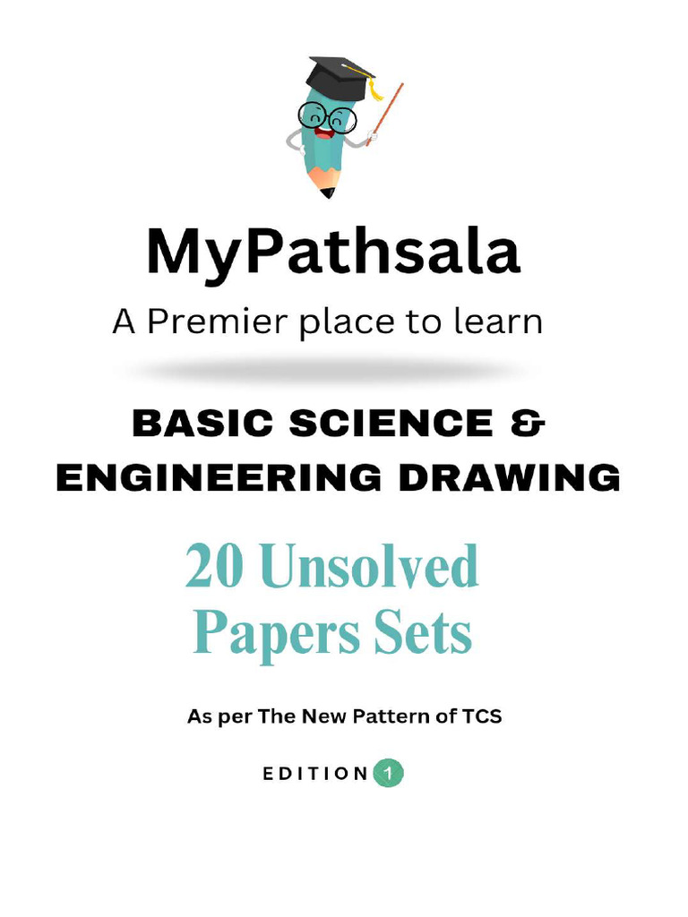 @RoY - EdiTX My Pathshala 20 Unsolved Paper Sets | PDF