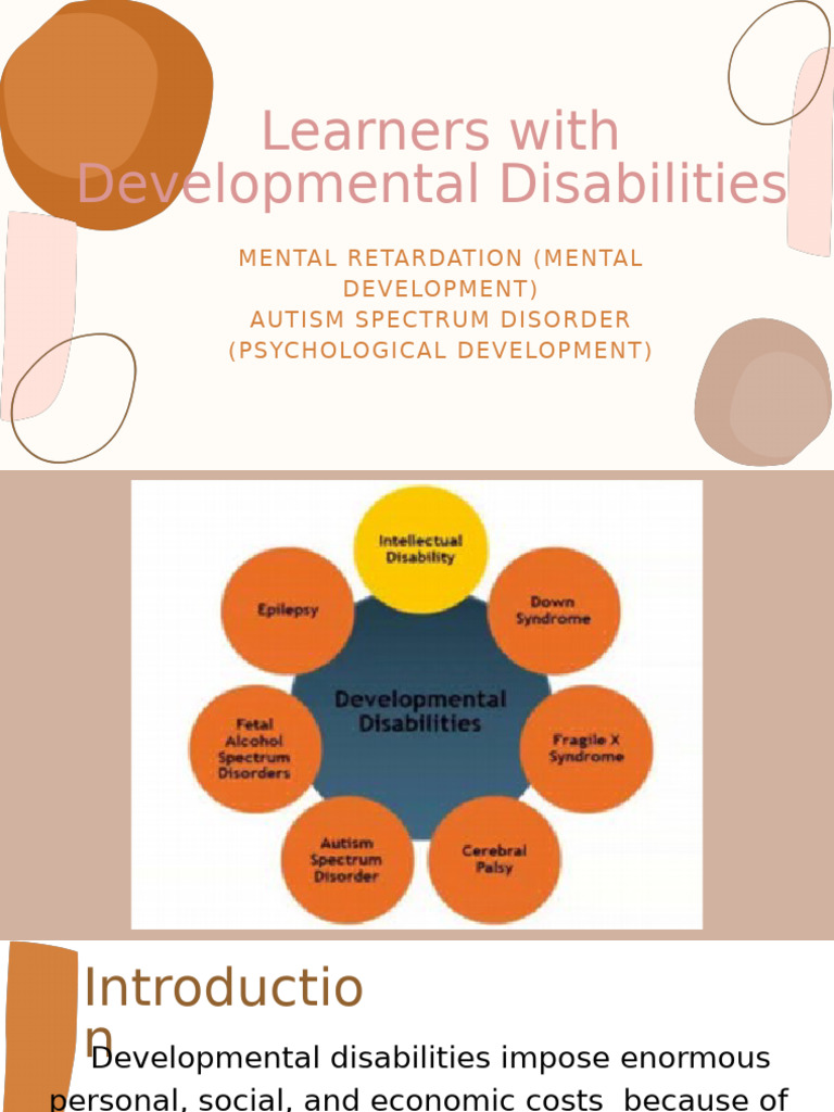 Module 6 Learners With Developmental Disabilities MR | PDF | Intellectual Disability ...