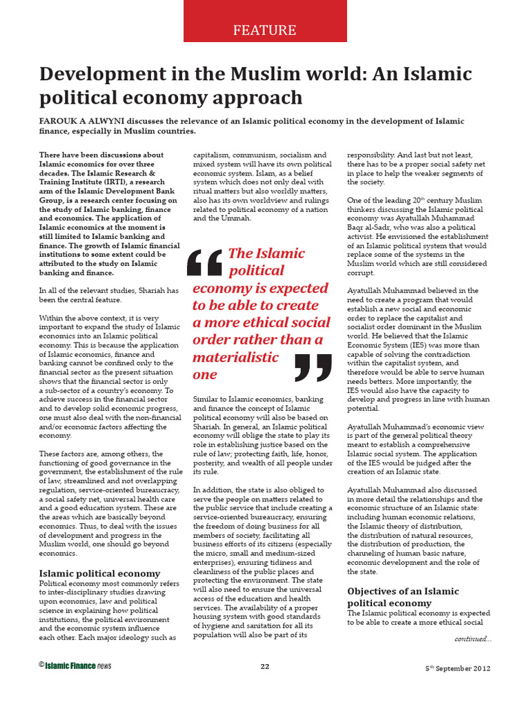 Development in The Muslim World An Islam | PDF | Economics | Capitalism