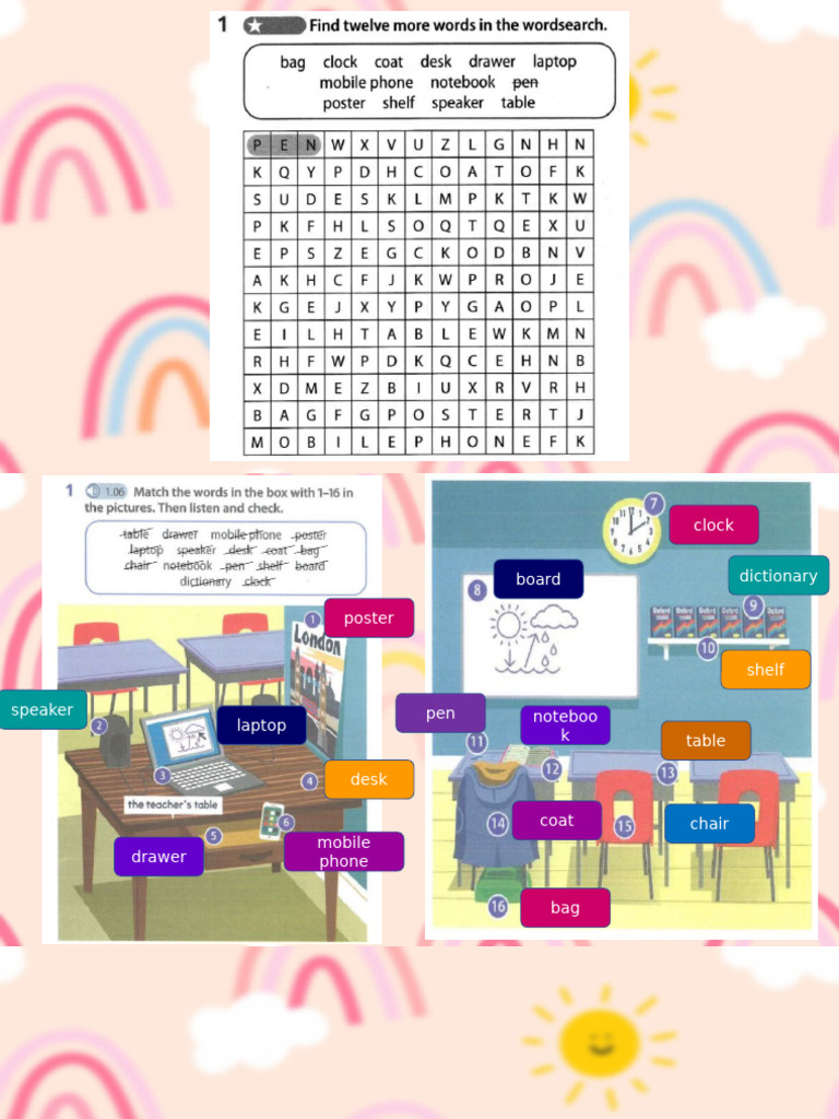 English Plus 1 Page 6 Prepositions | PDF