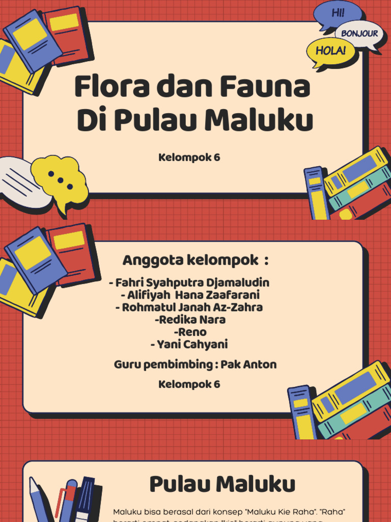 biologi flora dan fauna kelompok 6 | PDF