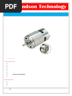 775 DC Motor Specifications and Details | PDF