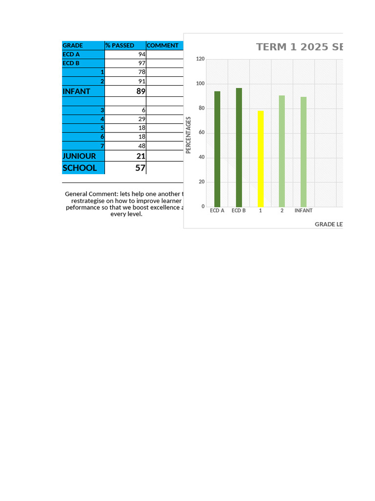 TERM 1 2025 SBCA REPORT | PDF