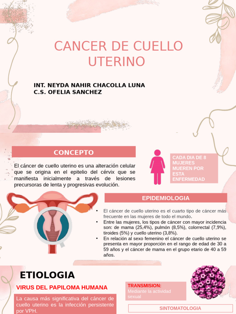 Cacu Mono | PDF | Cáncer de cuello uterino | Cáncer