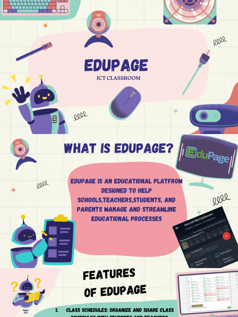 Introduction To Edupage System | PDF