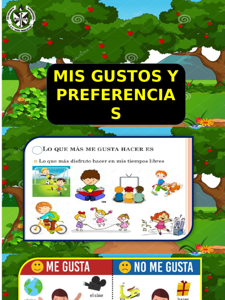 Gustos y Preferencias 1º | PDF