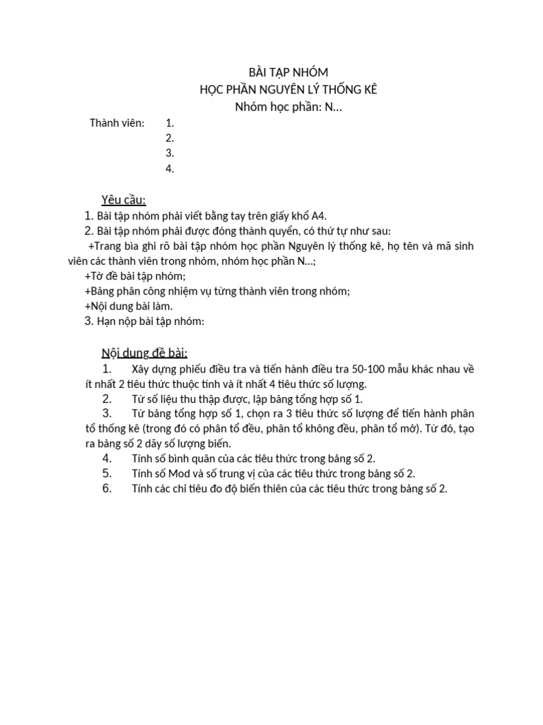 Bài Tập Nhóm NLTK | PDF