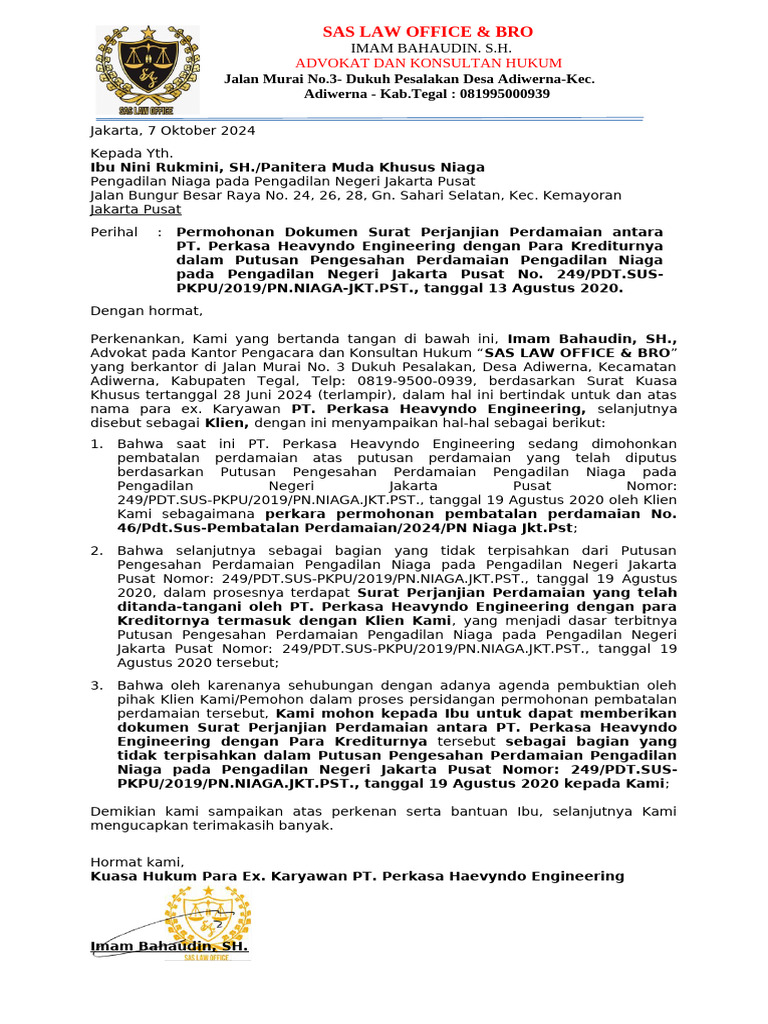 Permohonan SP PHE | PDF