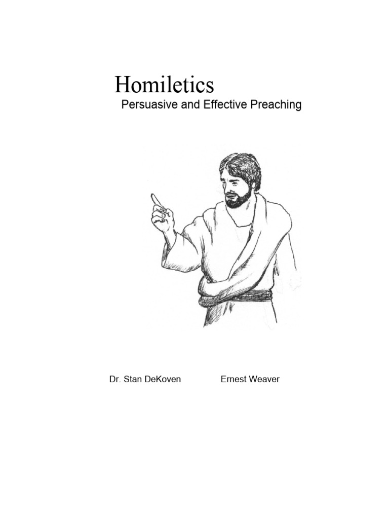 Homiletics II Speech & Communication | PDF | Expository Preaching | Sermon