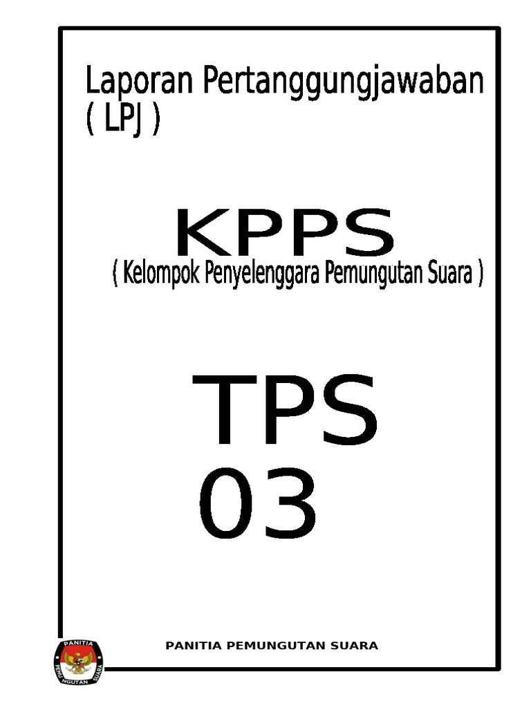 SPTJB, BKU, KWITANSI KPPS New | PDF