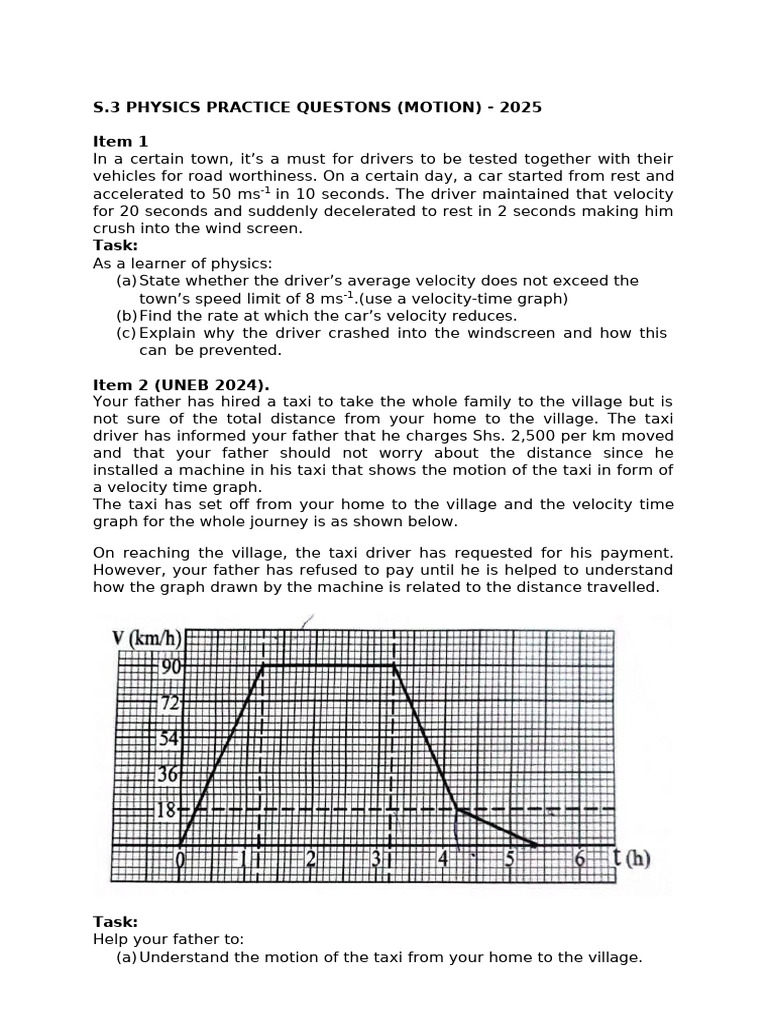 s.3 Practice Qns | PDF