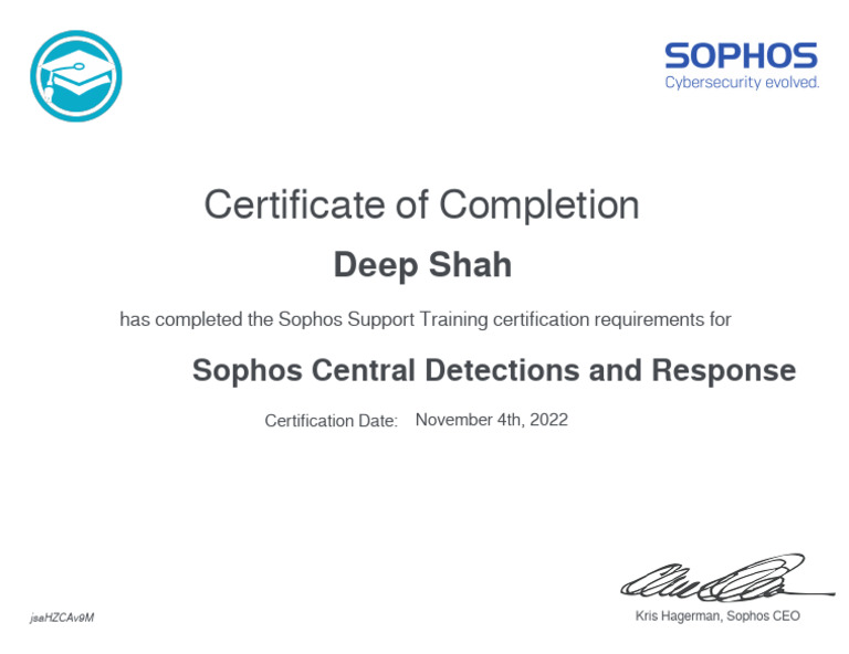 Sophos Central Detections and Response | PDF