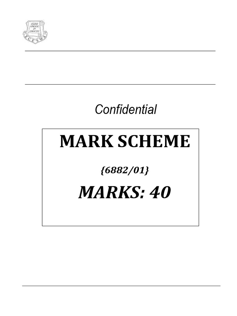 ECESWA 2024 Agriculture Paper 1 Marking | PDF