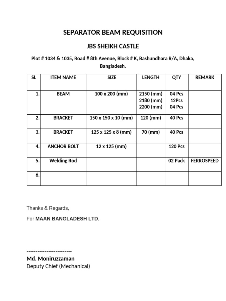 Separator Beam Jbs Sheikh Castle | PDF