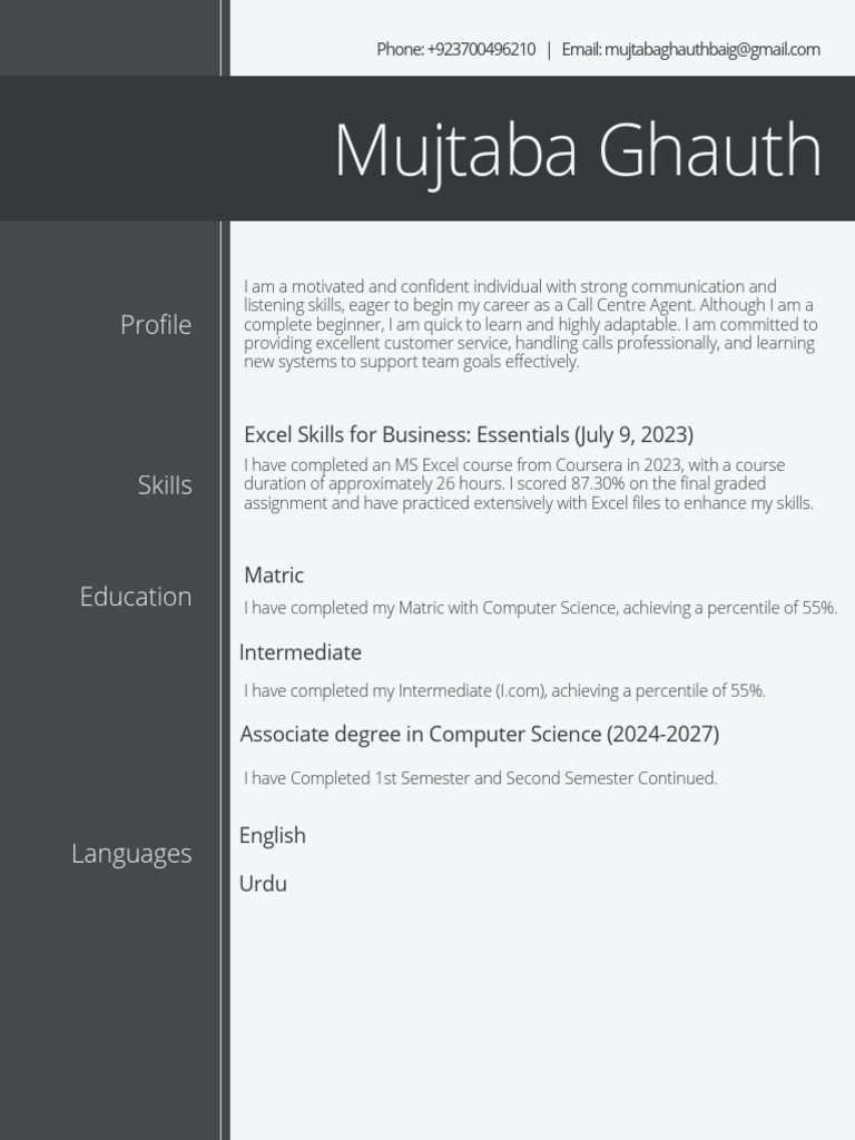 Mujtaba Ghauth | PDF