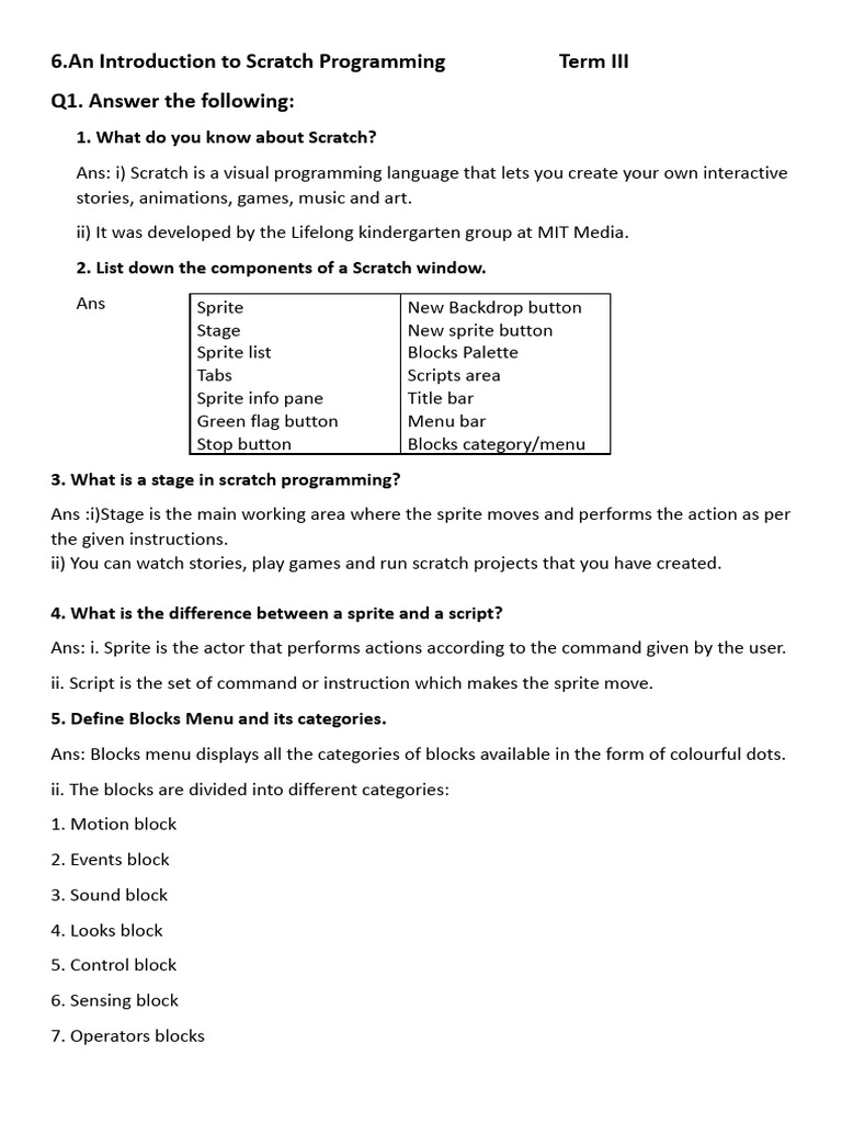 6.an Introduction To Scratch Programming | PDF