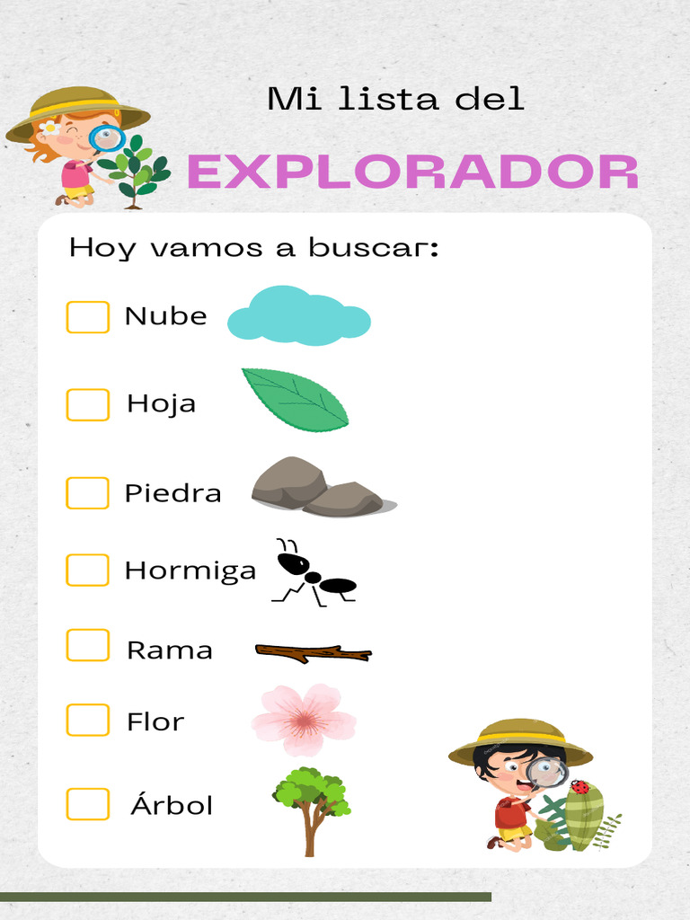 Lista Del Explorador | PDF