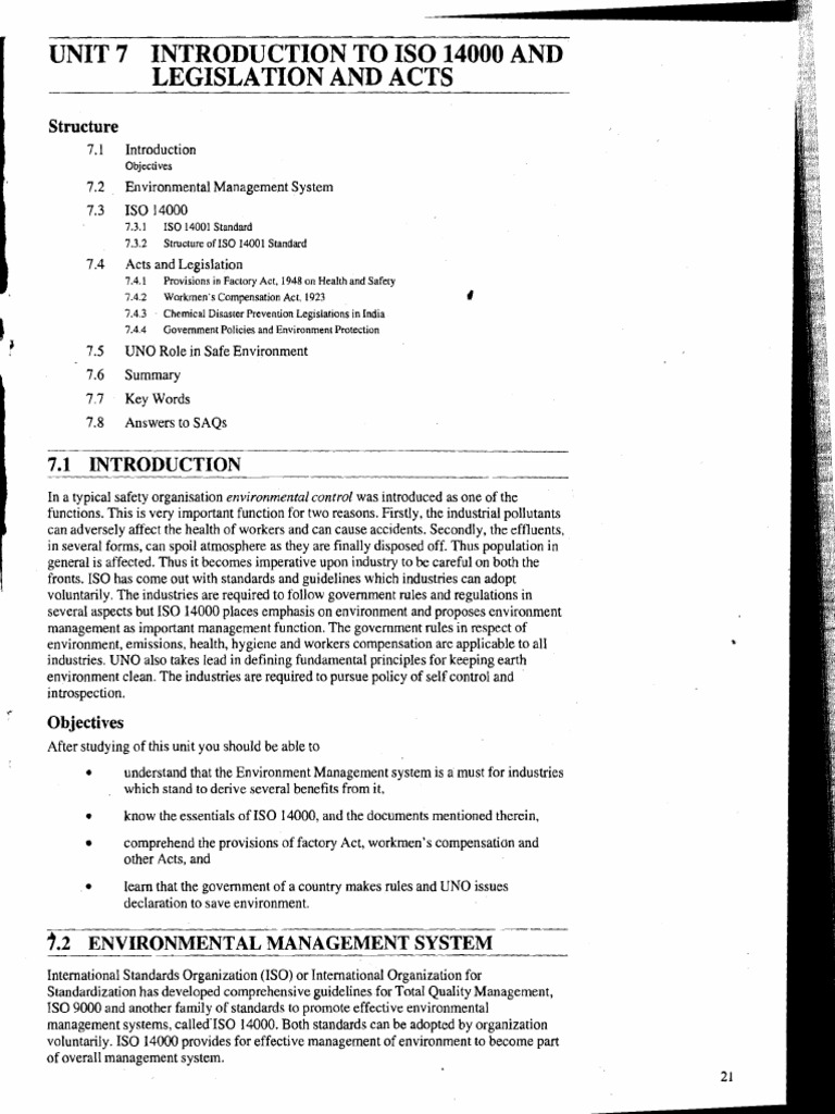 Introduction To Iso14000 | PDF | Audit | Life Cycle Assessment