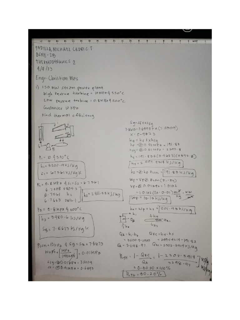 Padilla, Michael Cedric T. - Act - Thermo 2 | PDF
