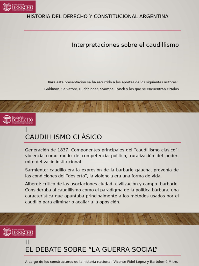 Interpretaciones Sobre El Caudillismo | PDF | Autoritarismo | Ciencias ...