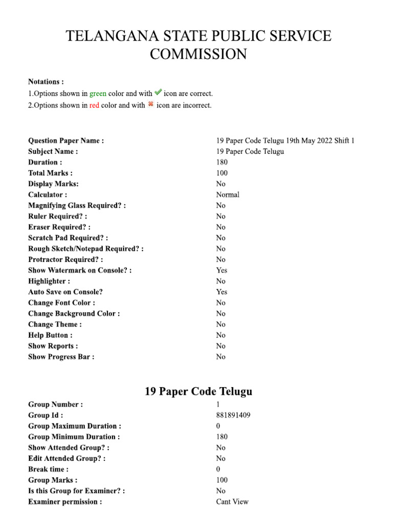 PaperCode 19telugu | PDF