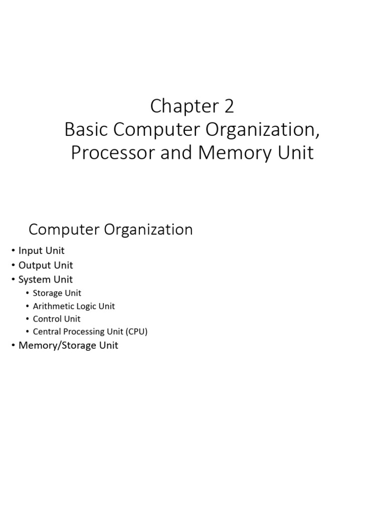 Ch-02 (Comp) - Components of the System Unit | PDF | Computer Data ...