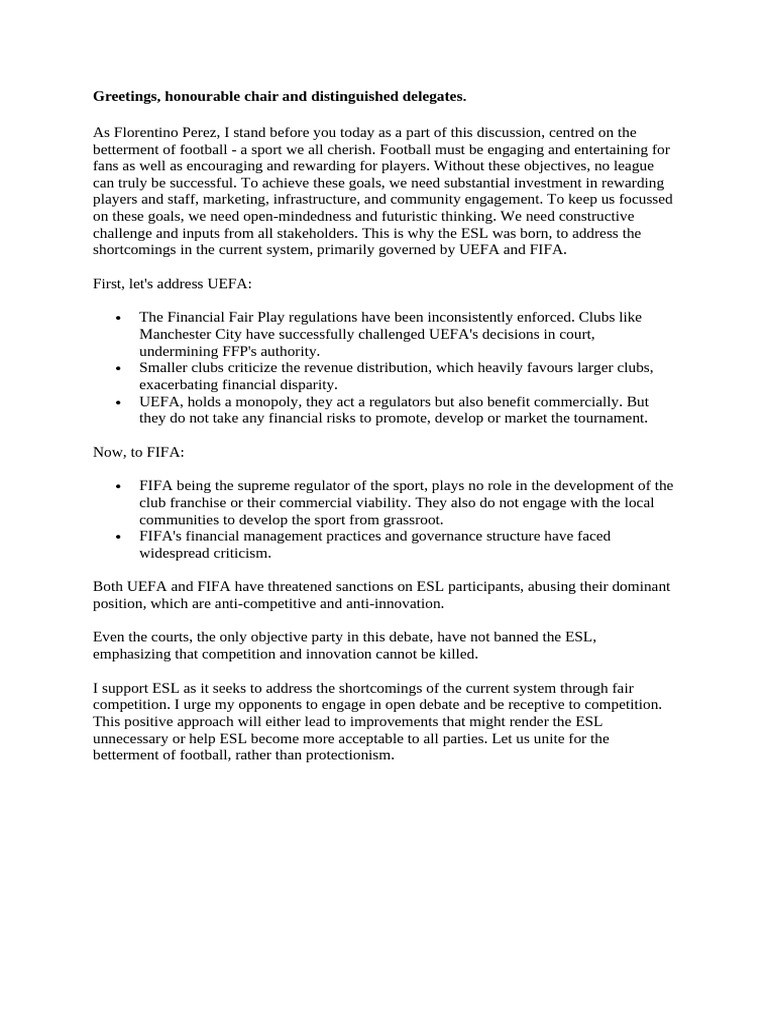 GSL For Mun | PDF